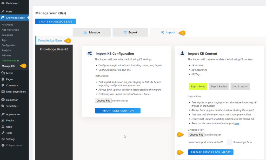 How to Import a CSV File - Echo Knowledge Base