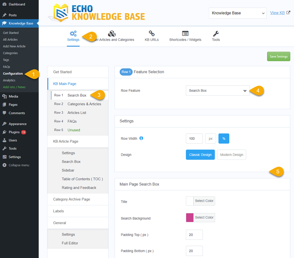 Search - Echo Knowledge Base