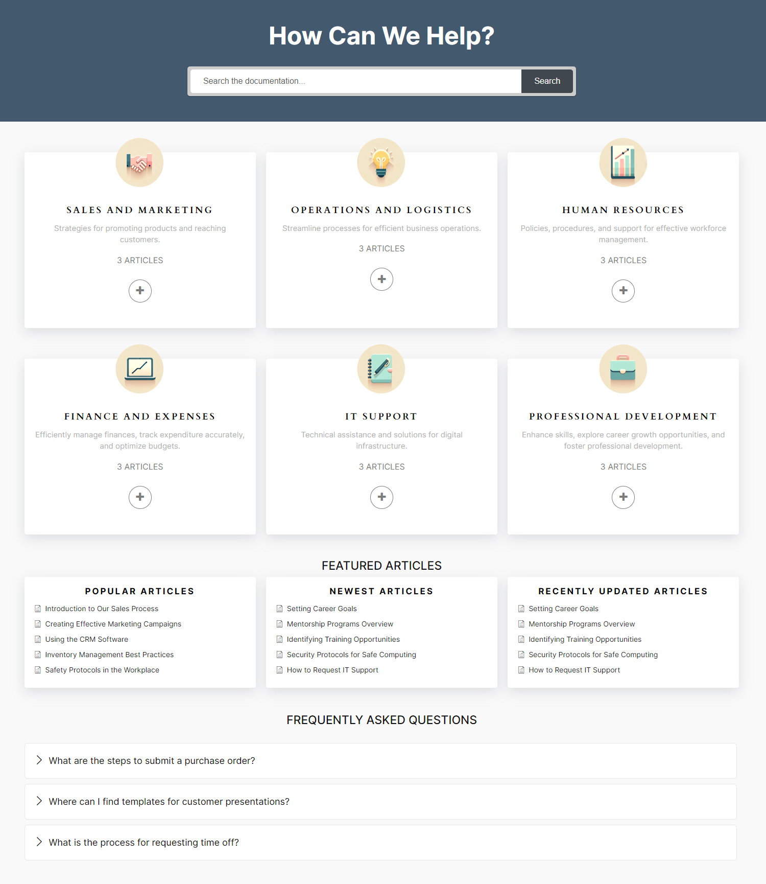 Home page - Echo Knowledge Base